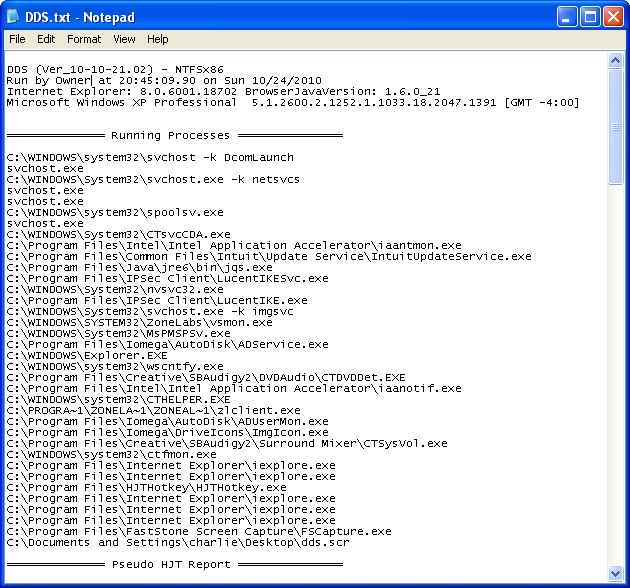 Scanning with DDS | MajorGeeks.Com Support Forums
